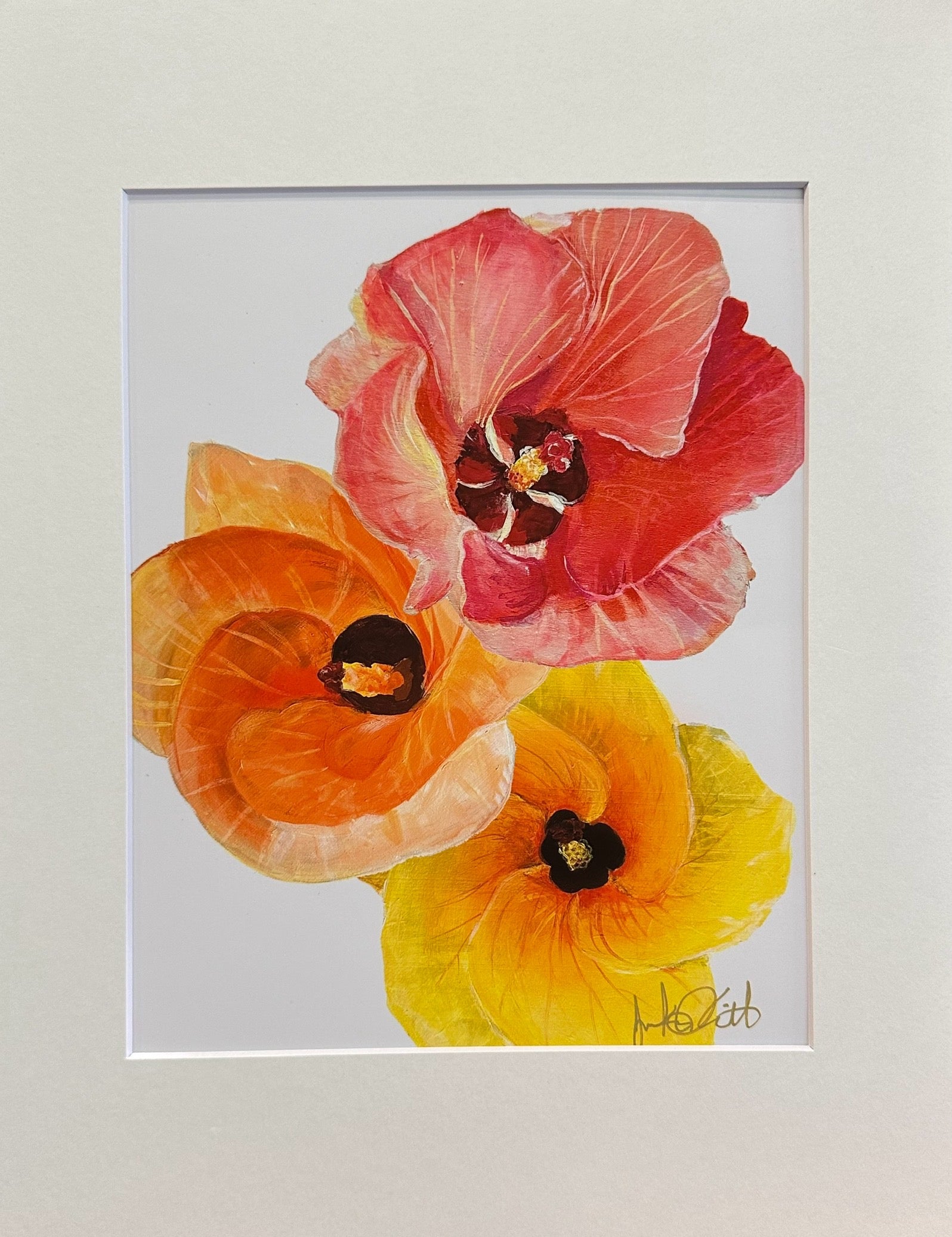 Hau Trio Print – Paradise Now Hawaiʻi