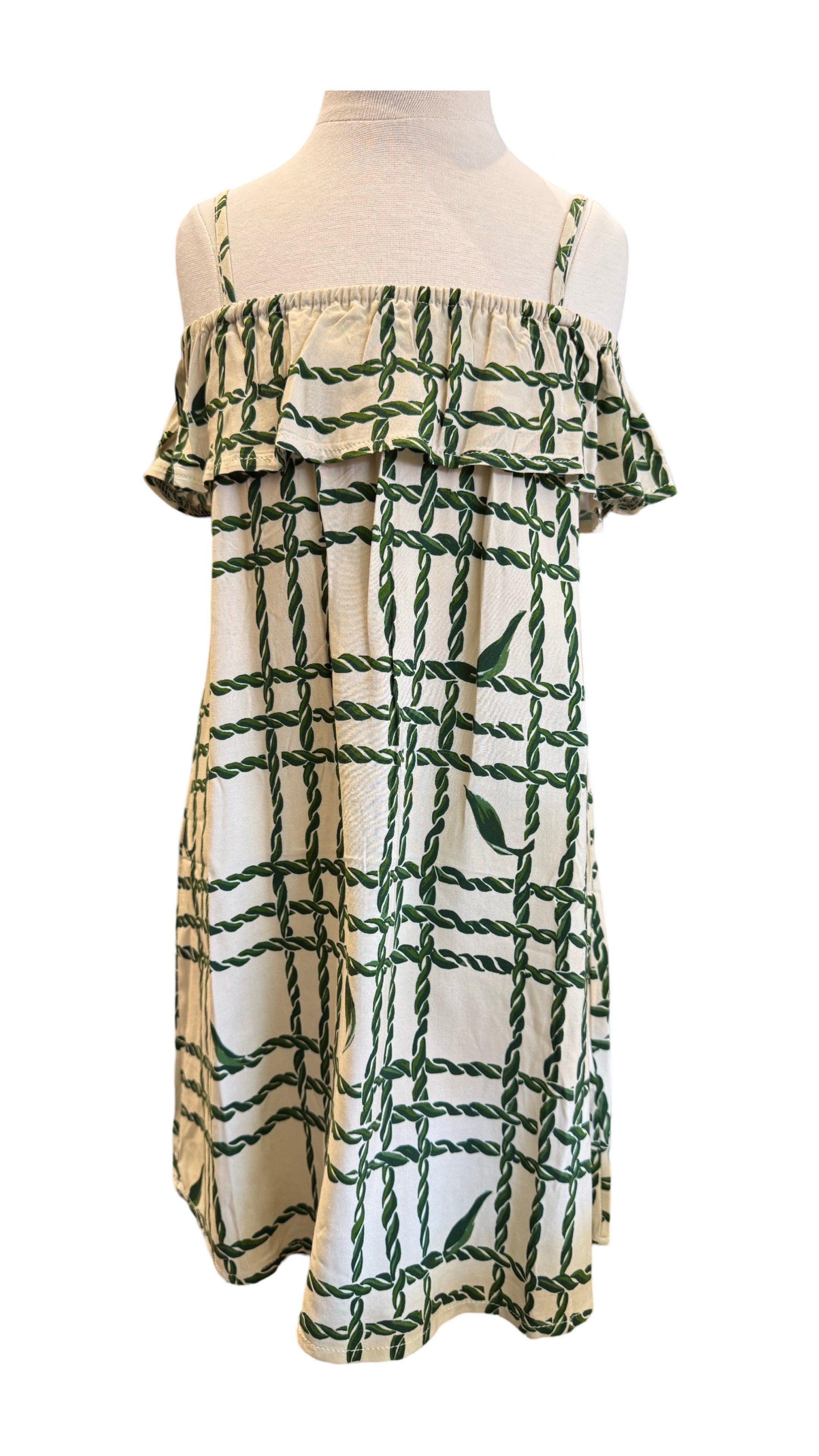 Keiki Girls Dress Ti’ Palaka – Paradise Now Hawaiʻi